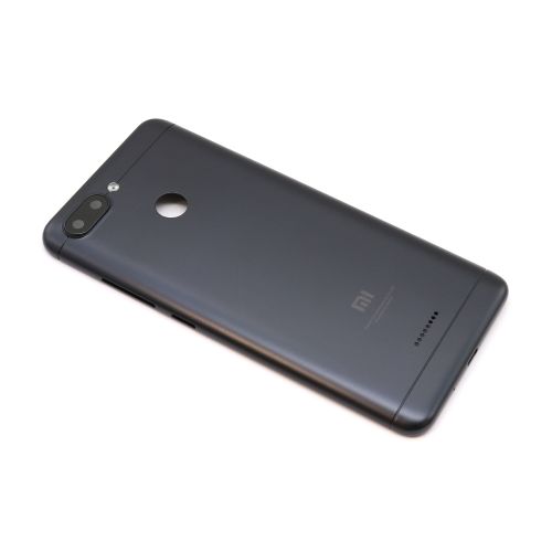 Poklopac baterije za Xiaomi Redmi 6 black (NO LOGO) (MS)