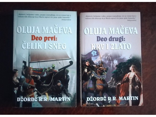 Oluja Mačeva 1 i 2 - Džordž R. R Martin