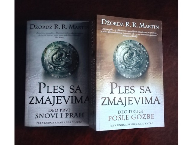 Ples Sa Zmajevima - Džordž R. R Martin 1 i 2