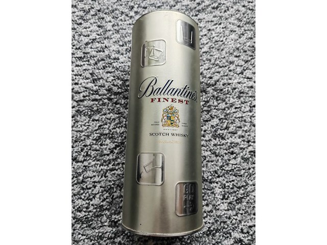 Ballantines Finest limenka za viski iz 2002. godine