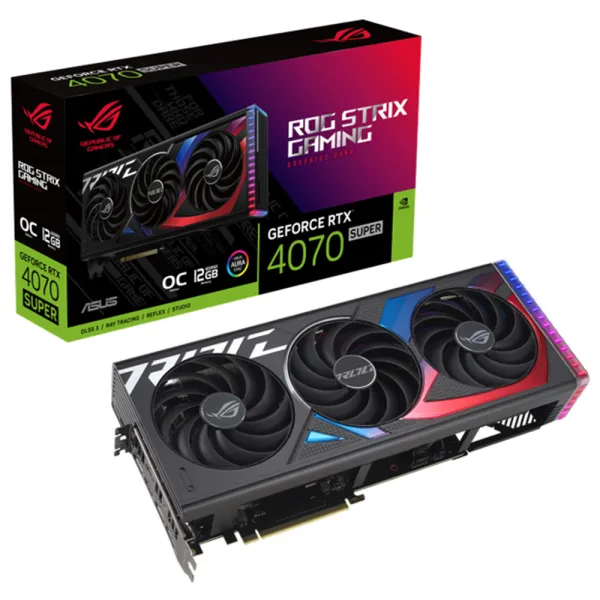 ASUS nVidia GeForce RTX 4070 SUPER 12GB 192bit ROG-STRIX-RTX4070S-O12G-GAMING grafička karta