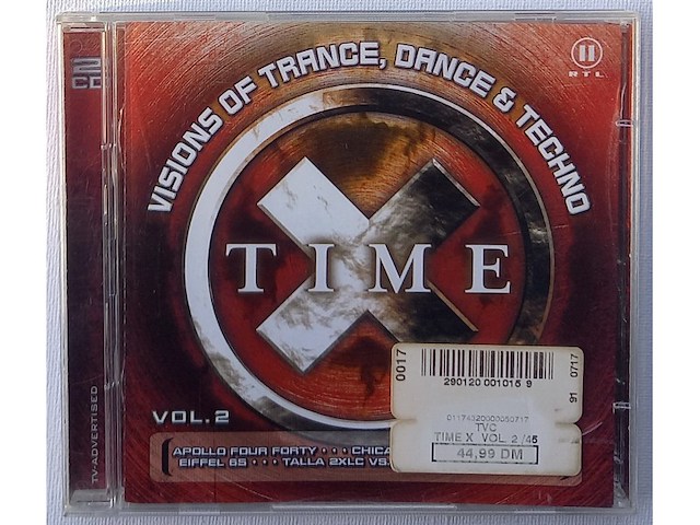 Various – Time X Vol. 2 - Visions Of Trance, Dance