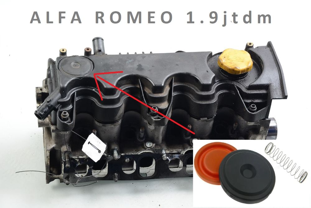 Separator membrana uljnih para ALFA ROMEO 1.9mjet 120hp 8v