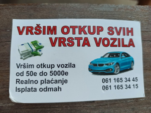 Vrsim otkup vozila