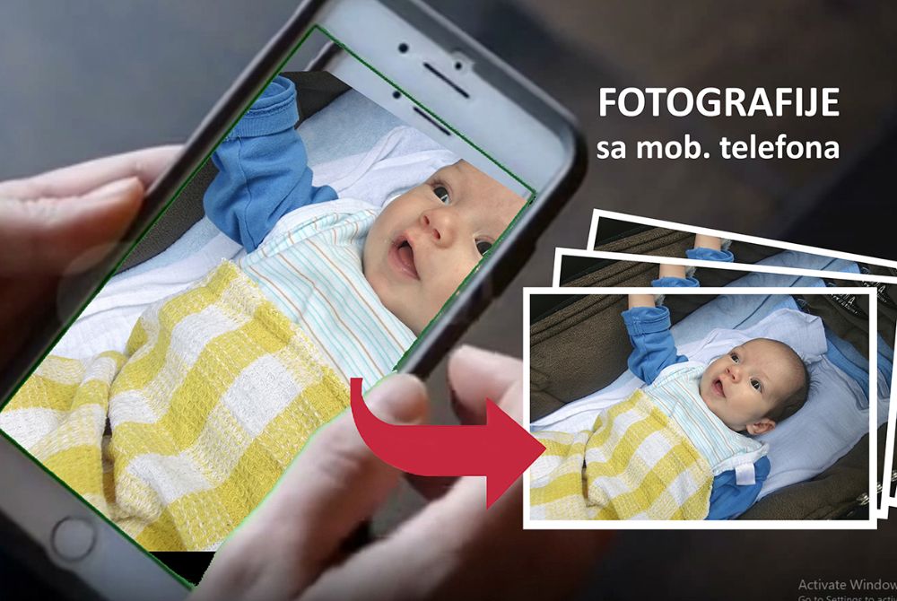 IZRADA FOTOGRAFIJA SA MOBILNIH TELEFONA I DIGITALNIH FOTOAPARATA