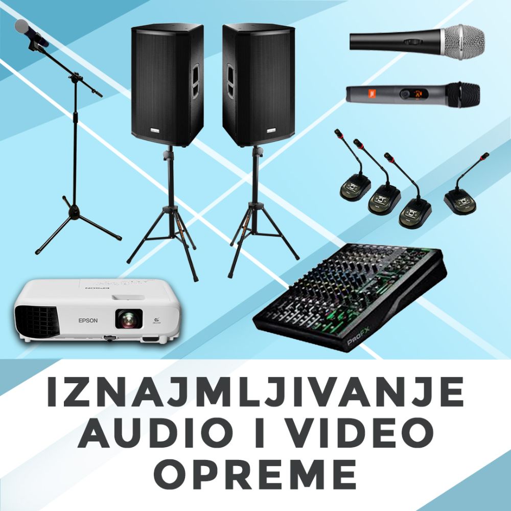 Usluge rentiranja audio/video opreme