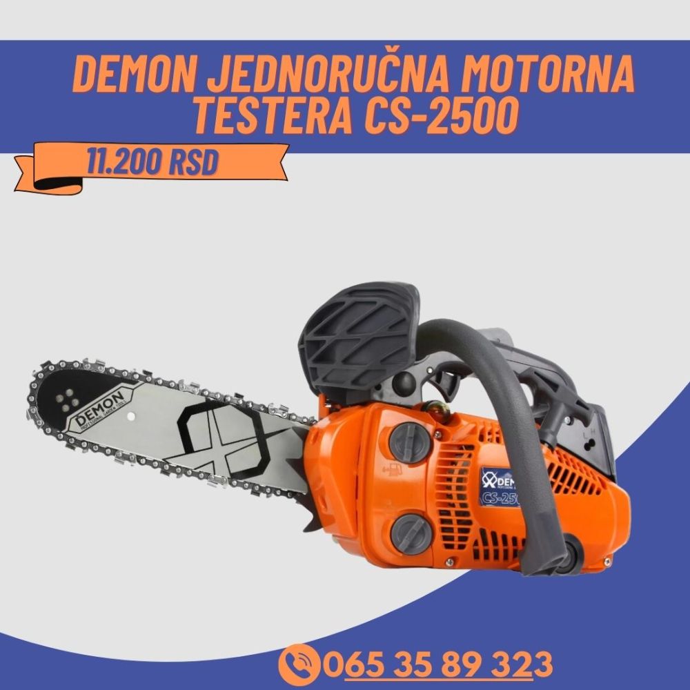 DEMON Jednoručna Motorna Testera CS-2500