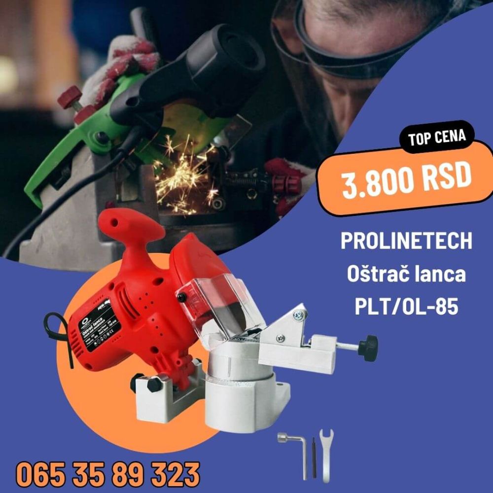 PROLINETECH Oštrač lanca PLT/OL-85