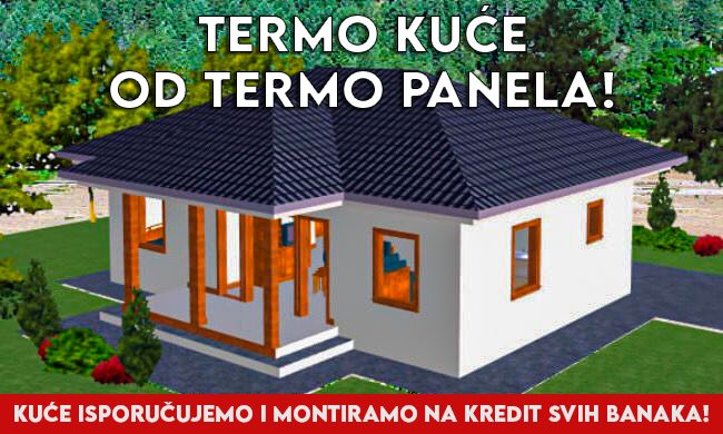 Montazne kuce od termo panela