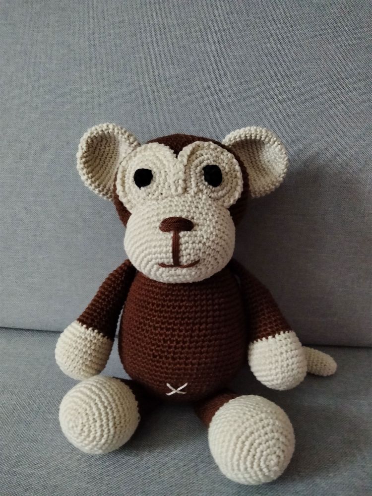 Amigurumi igračke Veliki majmun