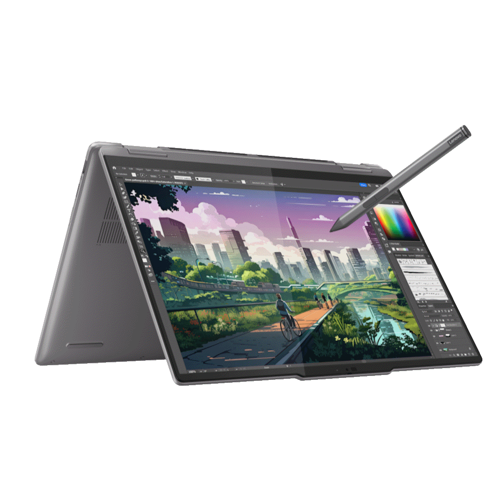 Laptop LENOVO Yoga 7 2in1 14AHP9 DOS/14" WUXGA OLED/Ryzen 7-8840HS/16GB/1TB/backlit SRB/siva