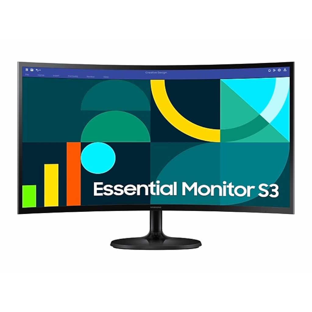 Monitor SAMSUNG LS27D360GAUXEN 27"/VA,zakrivljen/1920x1080/100Hz/4ms GtG/VGA,HDMI/VESA/crna