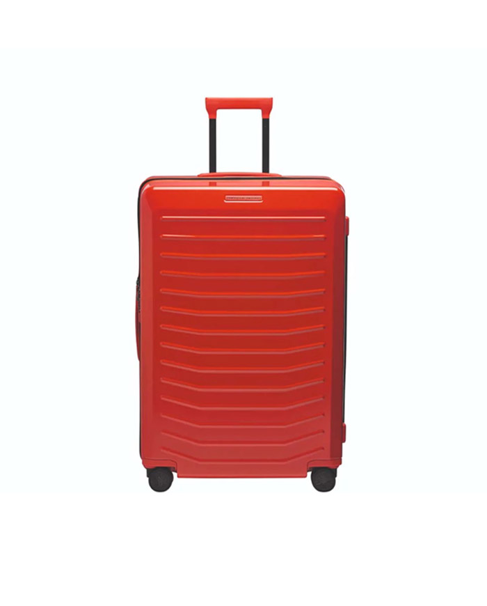 KOFER ROADSTER HARDCASE ORANGE TROLLEY Porsche design