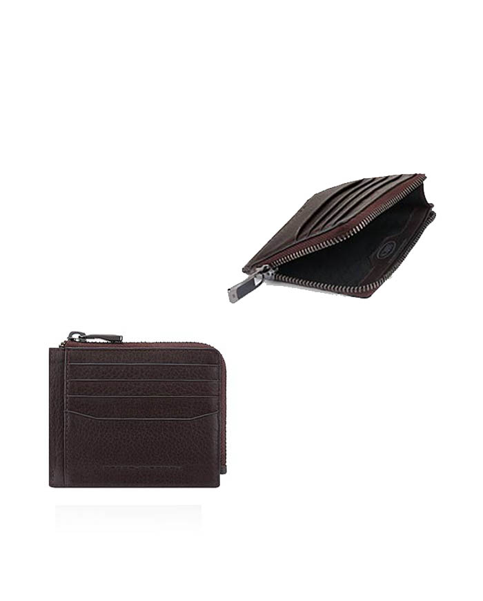 NOVČANIK CLASSIC 10 POCKETS CARDHOLDER DARK BROWN Porsche design