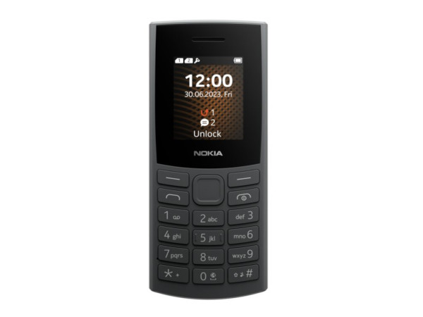 Nokia Mobilni telefon 105 2023 4G crna (1GF018UPA1L09)