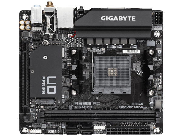 Gigabyte Matična ploča A520I AC AM4 (A520I AC)