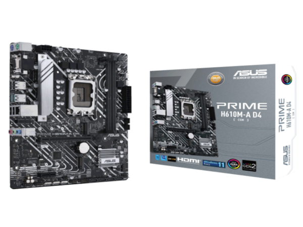 Asus Prime Matična ploča H610M-A D4-CSM LGA1700 (PRIME H610M-A D4-CSM)