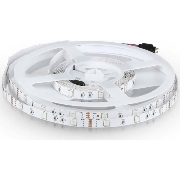 V-TAC LED TRAKA 5050 30LED, 4W, 12V, RGB, IP20, SKU-212124