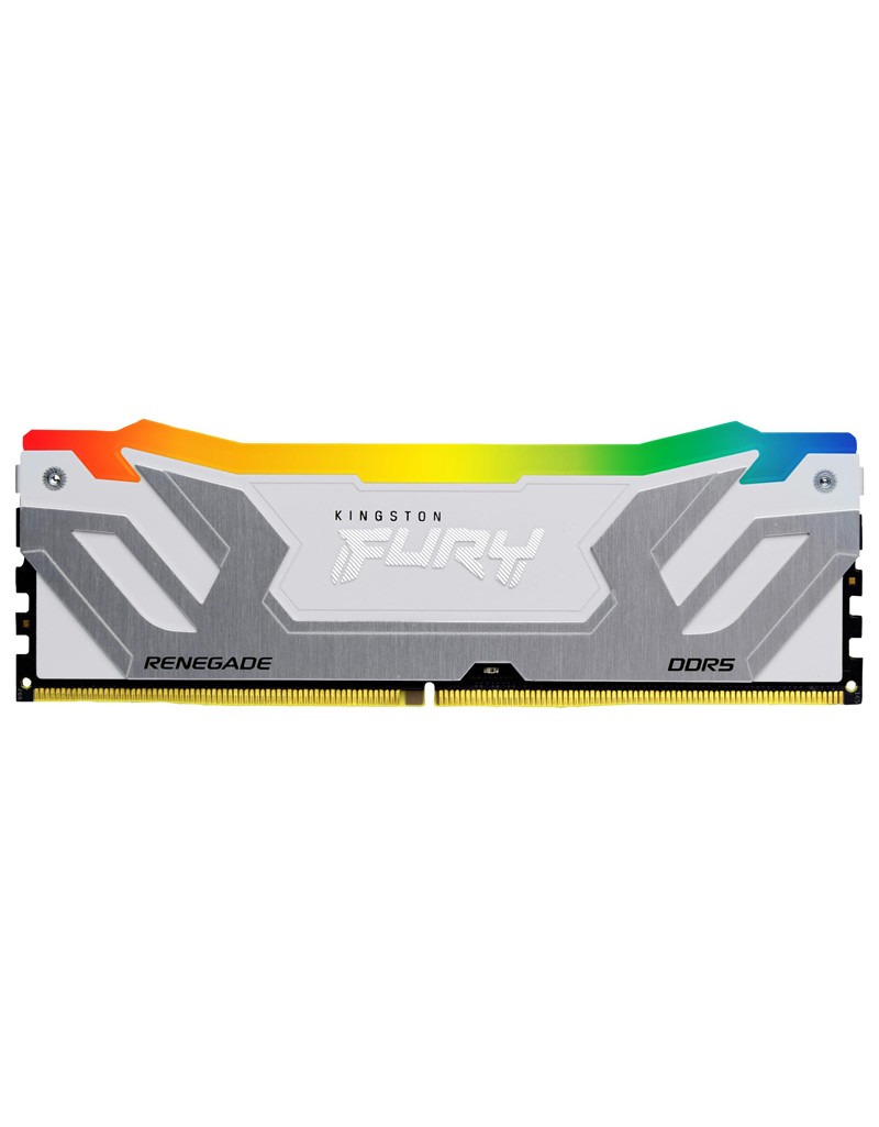 KINGSTON CUDIMM DDR5 24GB 8400MT/s KF584CU40RWA-24 FURY Renegade White RGB XMP