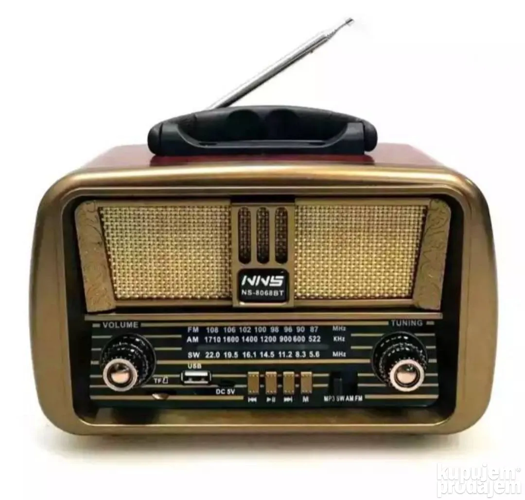 Retro radio-bluetooth tranzistor