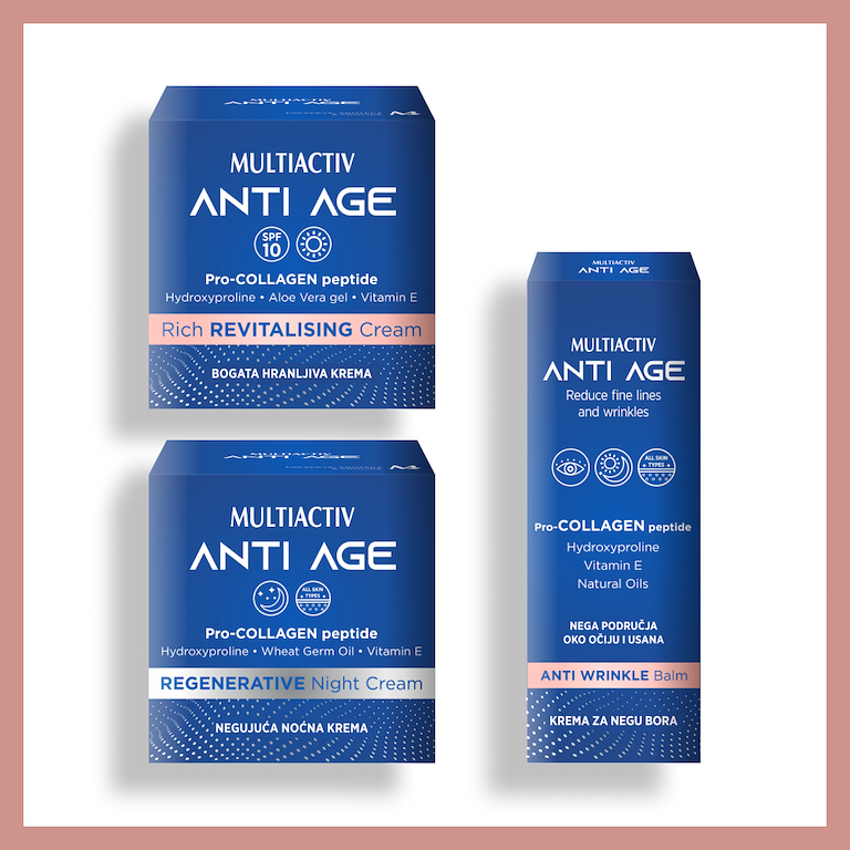 ANTI AGE ANTIRID SET ZA BOGATU HRANLJIVU NEGU
