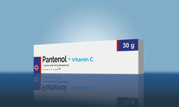 PANTENOL KREMA +VITAMIN C