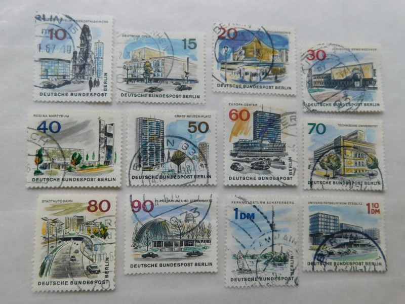 BERLIN WEST 1965 KOMPLET SERIJA