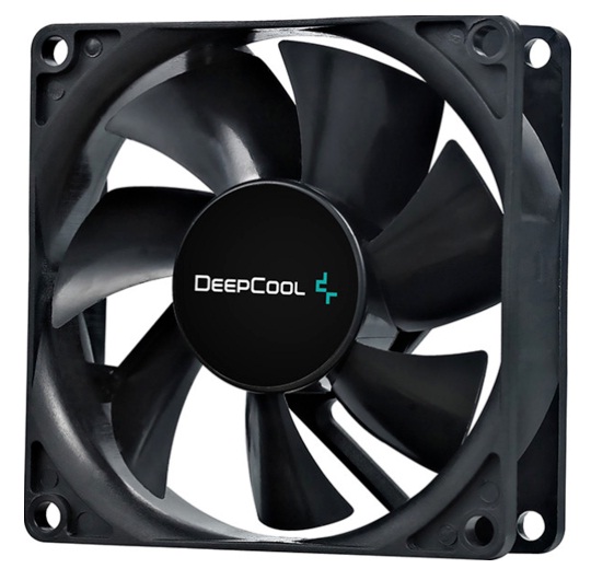 DeepCool XFAN80 80x80x25mm ventilator hydro bearing 1800rpm 21CFM 20dBa