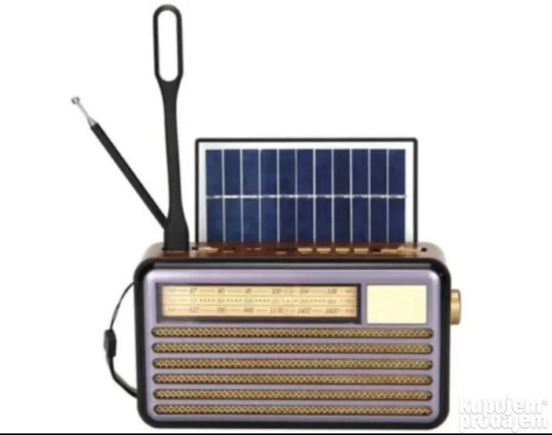 Solarni radio tranzostor blutut retro MK-193BT