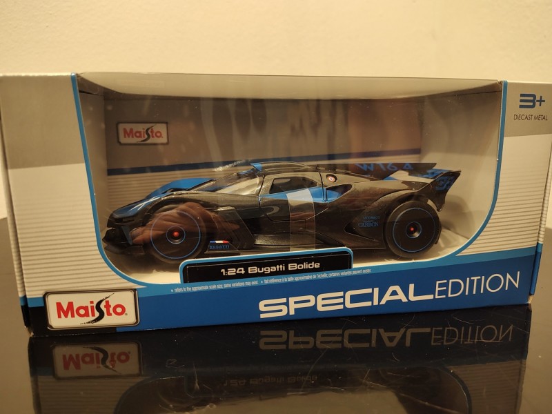 Maisto metalni model autica 1:24 bugatti bolide