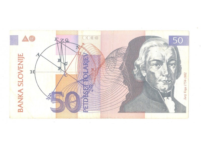 Slovenija 50 tolarjev 1992