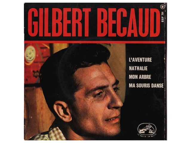 Gilbert Becaud – L`aventure 7` SINGL EP