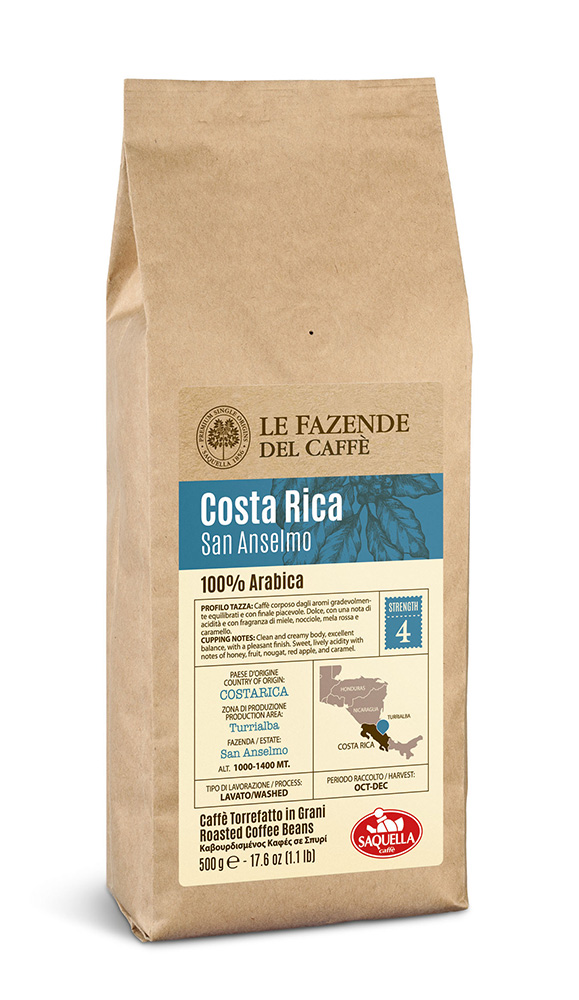 Saquella Costa Rica 100% Arabica kafa u zrnu 500 g