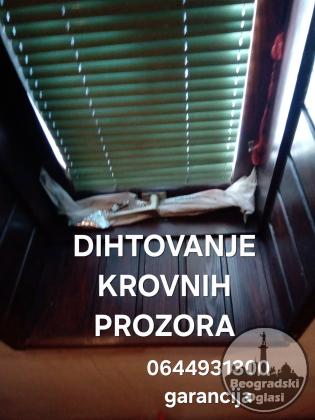 DihtovanjeKROVNIHprozora0644931300Beograd