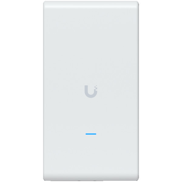 Ubiquiti U6-Mesh-Pro-EU Indooroutdoor WiFi 6 AP with 4 spatial streams, an integrated super antenna, and a gigabit passthrough port ( U6-ME