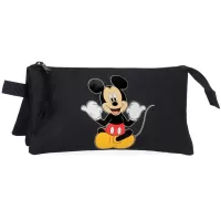 Pernica sa 3 pregrade Disney Mickey Cheerful black 43343