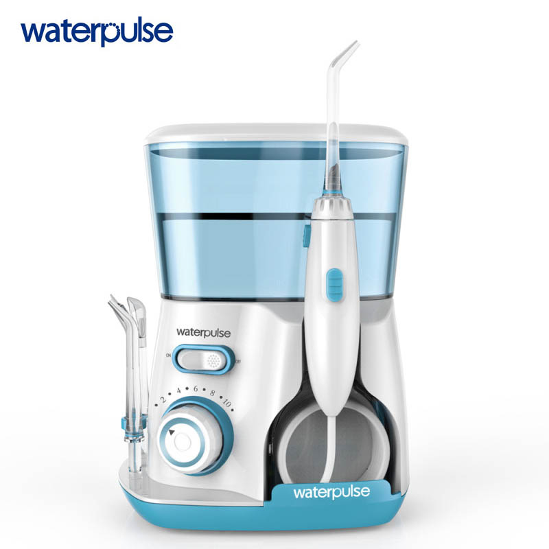 WaterPulse v300 oralni tuš za zube i desni (zelena)