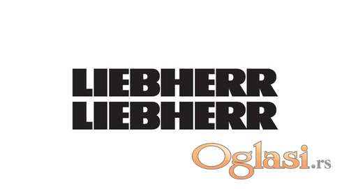 Liebherr nalepnice za bager