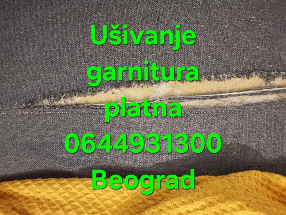 Majstor za ušivanje garniture,platna,mebla kreveta