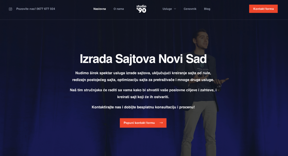 Izrada sajtova i SEO optimizacija, sajtovi već od 100€