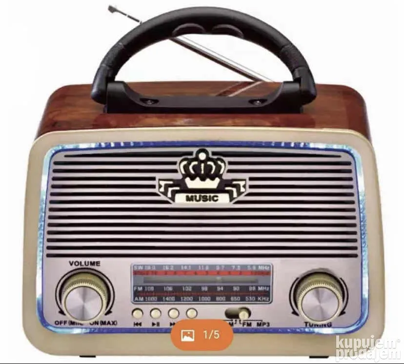 radio retro – blutut radio tranzistor MK 173 BT