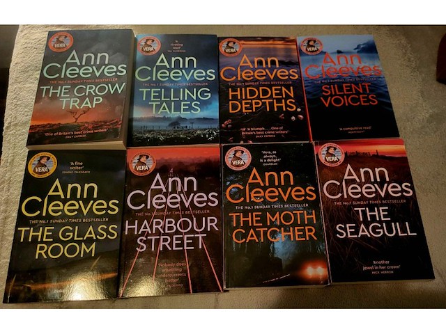 Ann Cleeves - Vera Stanhope series 8 Books Set