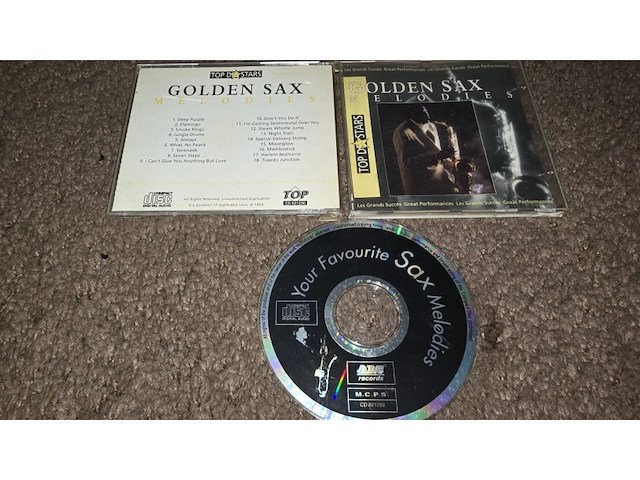 VA - Golden sax melodies , ORIGINAL