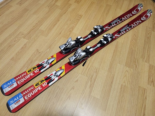 Race skije Salomon EQUPIE 10 3V MONOCOQUE L168 168cm