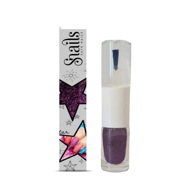 SNAILS LAK ZA NOKTE SA ŠLJOKICAMA MAGIC DUST PURPLE