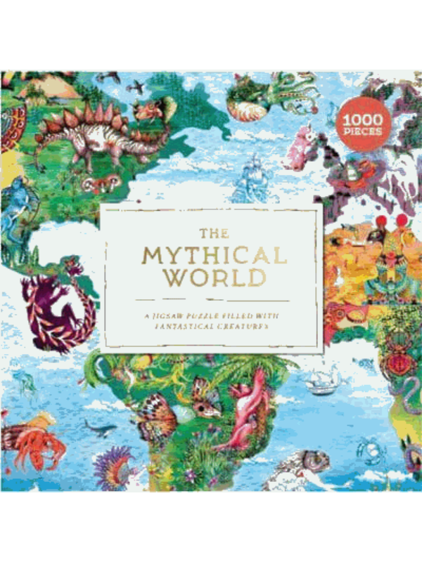 The Mythical World : A Jigsaw Puzzle Filled with Fantastical Creatures
