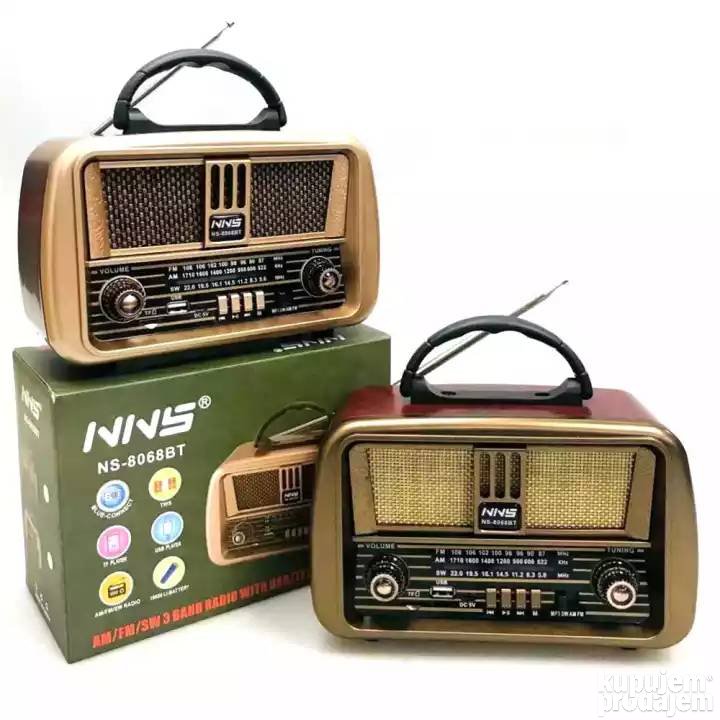 Retro radio – Bluetooth zvučnik