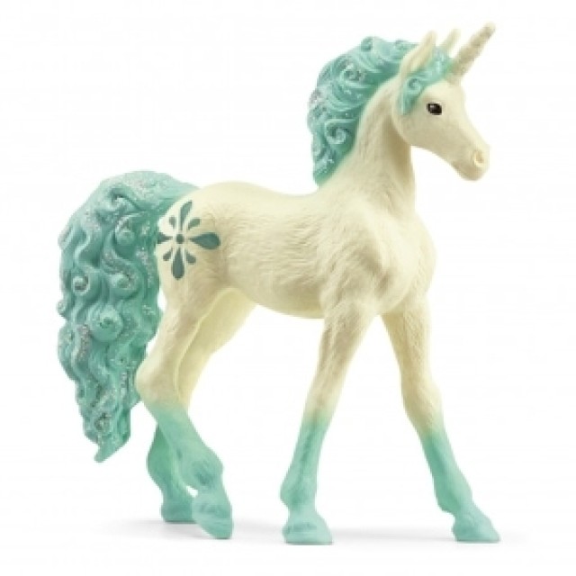 SCHLEICH JEDNOROG ZDREBE AQUAMARINE 70764