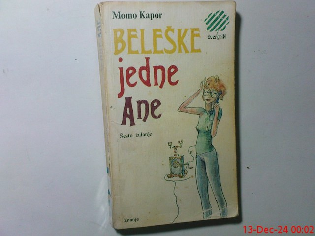 MOMO KAPOR -  BELESKE JEDNE ANE