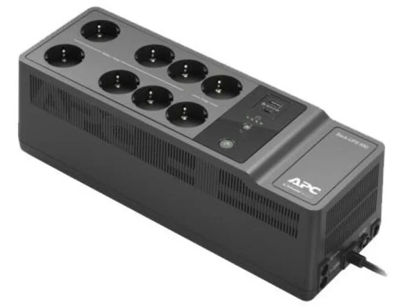 APC UPS uređaj 8 šuko utičnica Back-UPS ES 850VA 230V USB C & A tip